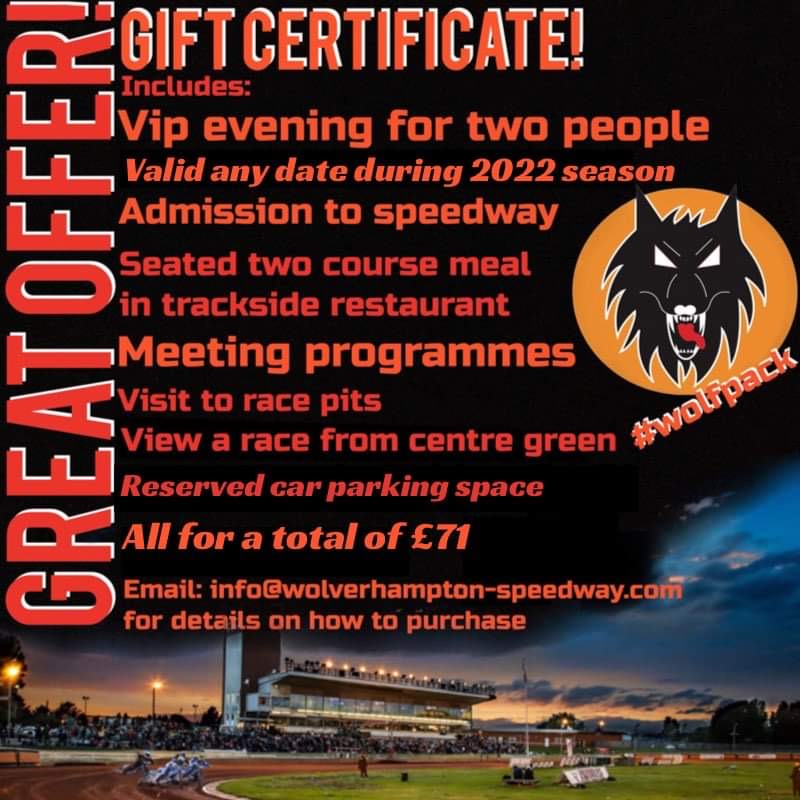 Wolverhampton Wolves Speedway: WELCOME