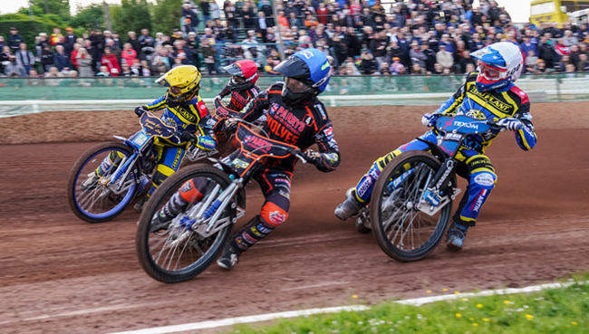 Wolverhampton Wolves Speedway: WOLVES 54 SHEFFIELD 36